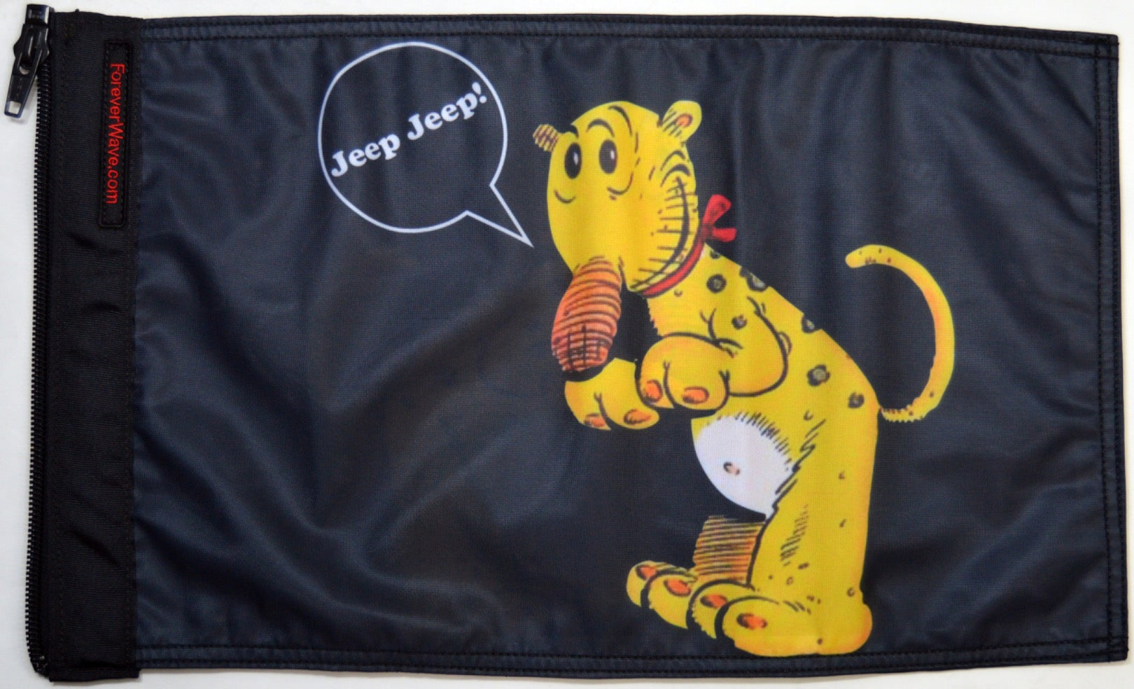 Eugene The Jeep Flag Forever Wave 12”x18” – IJ Offroad